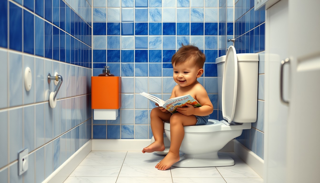How to potty train a boy - I Potty Train